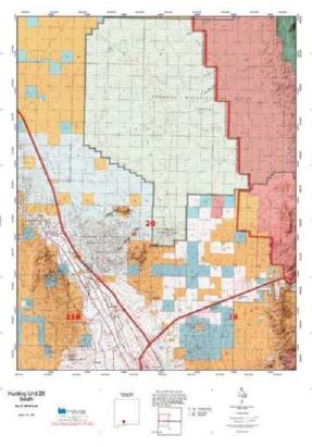 New Mexico Unit 20 Topo Maps Hunting & Unit Maps - HuntersDomain