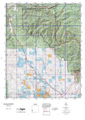New Mexico Unit 22A Topo Maps Hunting & Unit Maps - HuntersDomain