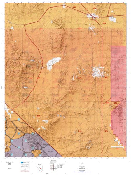 Nevada Hunting Unit 212 Topo Maps - HuntersDomain
