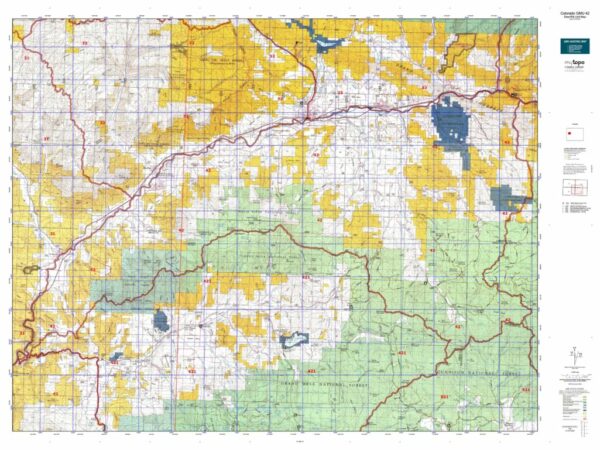 Colorado Unit 42 Hunting Information » Hunters Domain Landowner Tags ...