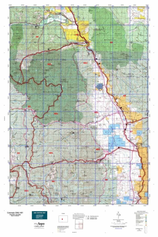 Colorado Unit 481 Hunting Information » Hunters Domain Landowner Tags ...