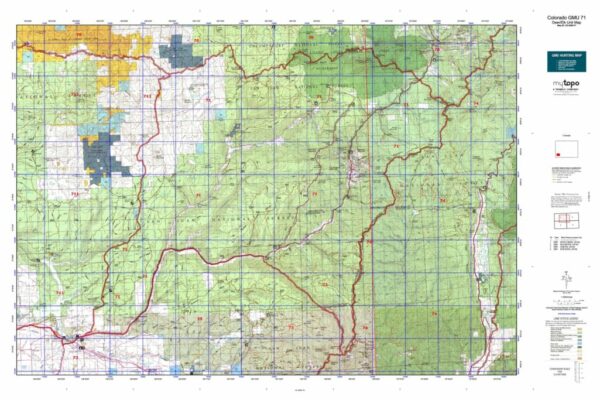 Colorado Unit 71 Hunting Information » Hunters Domain Landowner Tags ...
