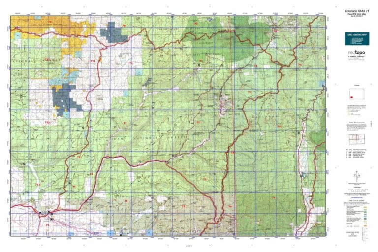 Colorado Unit 71 Hunting Information » Hunters Domain Landowner Tags ...